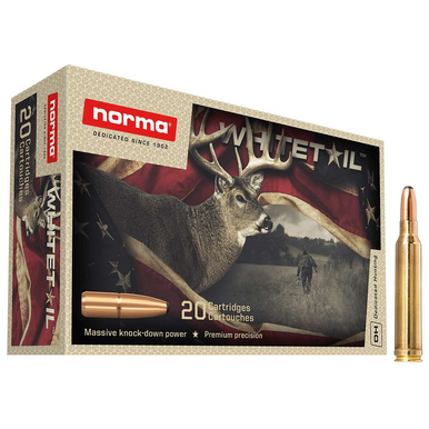Norma Whitetail Ammunition: 300 Win Mag, 180 gr, SP, 2920 fps, Model ...