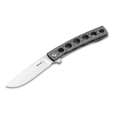 Boker FR Mini Knife: 2.91", VG-10, Plain Edge Blade, Titanium Handle ...