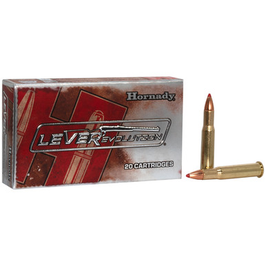 Hornady LEVERevolution Ammunition: 30-30 Win, 160 gr, FTX, 2400 fps ...