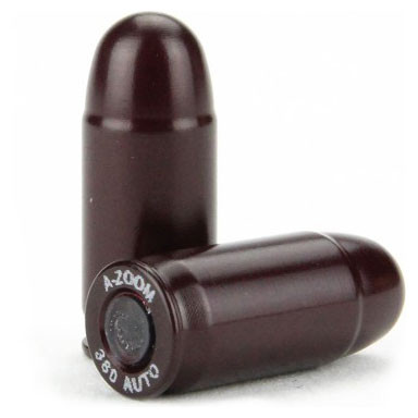 A-ZOOM Precision Pistol Snap Caps: 380 ACP, 5-Pk
