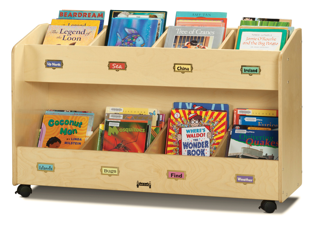 Jonti-Craft® Mobile 8-Section Book Organizer | 5369JC