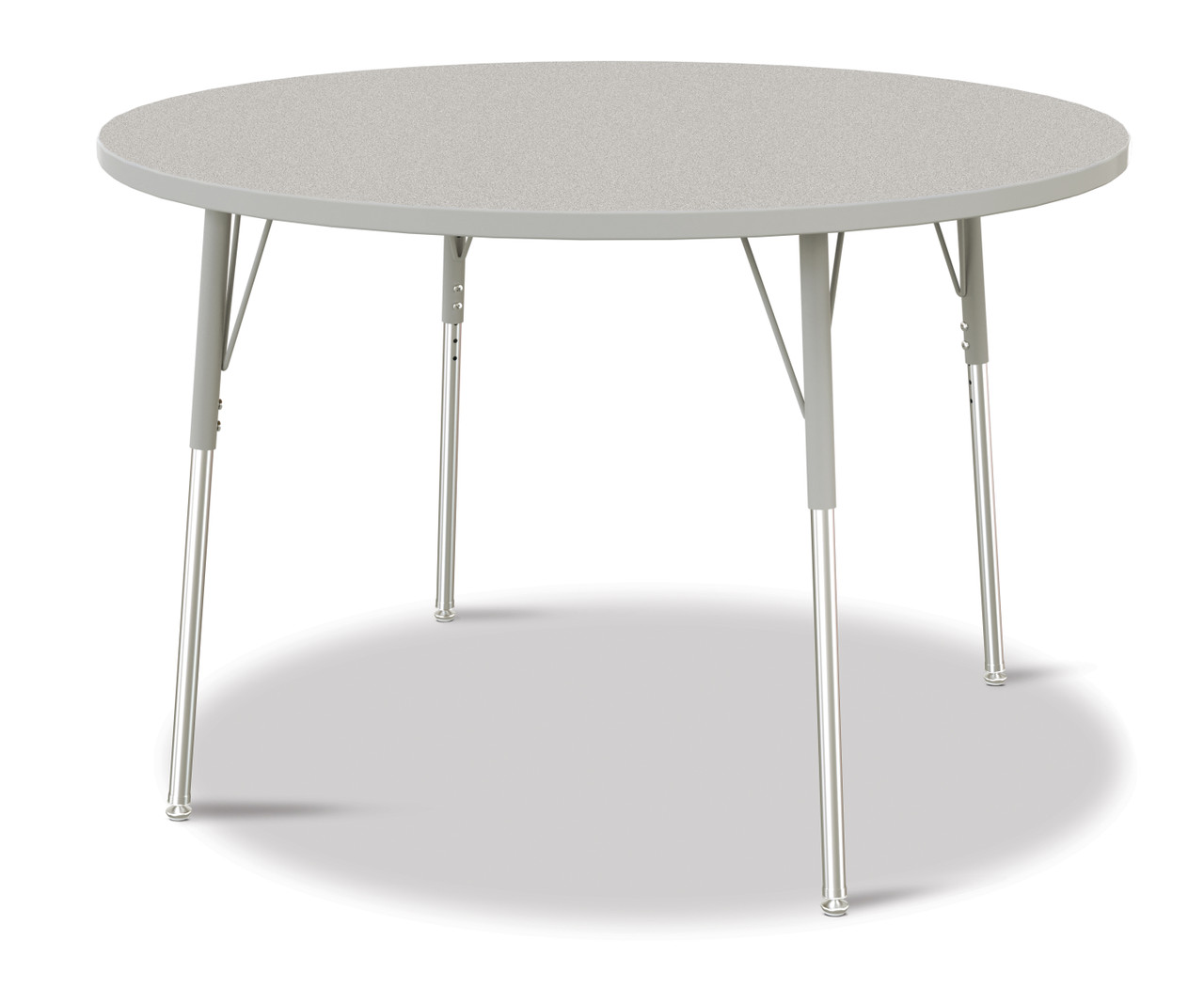 Berries® Round Activity Table 48 Diameter A Height Freckled Gray