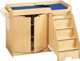 Jonti-Craft® Changing Table - with Stairs - Left | 5131JC