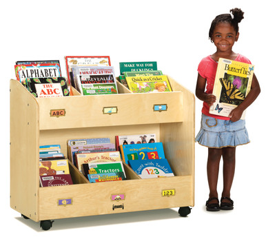 Jonti-Craft® Mobile 6-Section Book Organizer | 5368JC