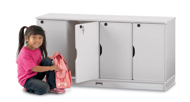 Rainbow Accents Stacking Lockable Lockers