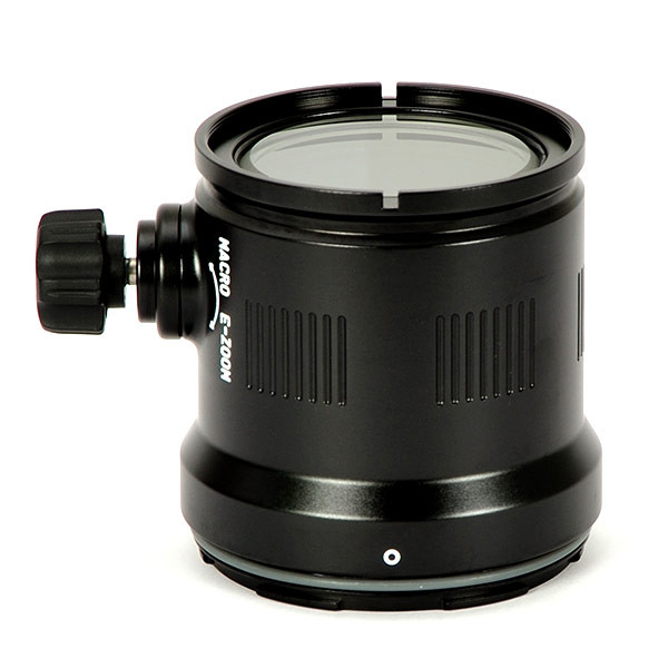 36166 N85 Macro Port 56 with Focus Knob - Scubapix - Nauticam Australia
