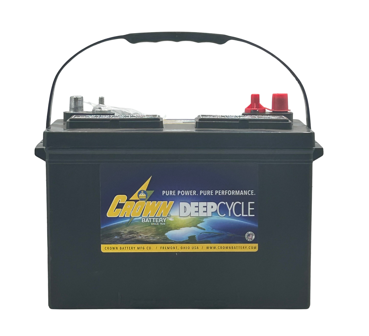 Crown 27HDMC 12V Deep Cycle Marine Battery