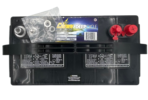 Crown 27HDMC 12V Deep Cycle Marine Battery