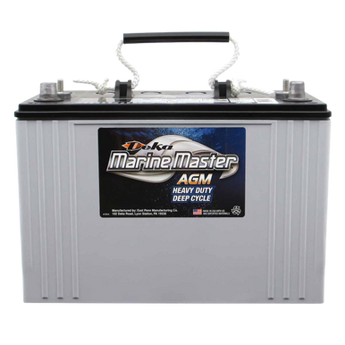 DEKA 8A31 12V AGM DEEP CYCLE MARINE BATTERY WITH 1000 MCA