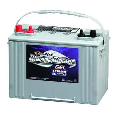 DEKA 8G27 12V AGM DEEP CYCLE MARINE BATTERY WITH 550 MCA