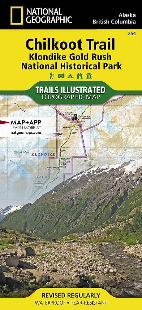 Chilkoot Trail - Roads Rivers and Trails