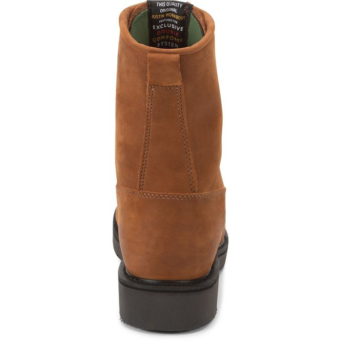 Justin Men's Work Boots - Conductor EH - Aged Bark - Billy's Western Wear