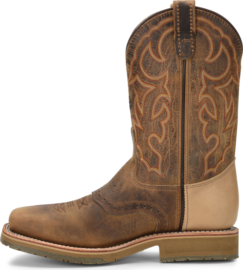 Double H Men's Boots - Dwight - 11" Domestic Wide Square Steel Toe ICE ...
