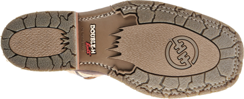 Double H Men's Boots - Graham - 11" Domestic Bison Wide Square Toe ICE ...