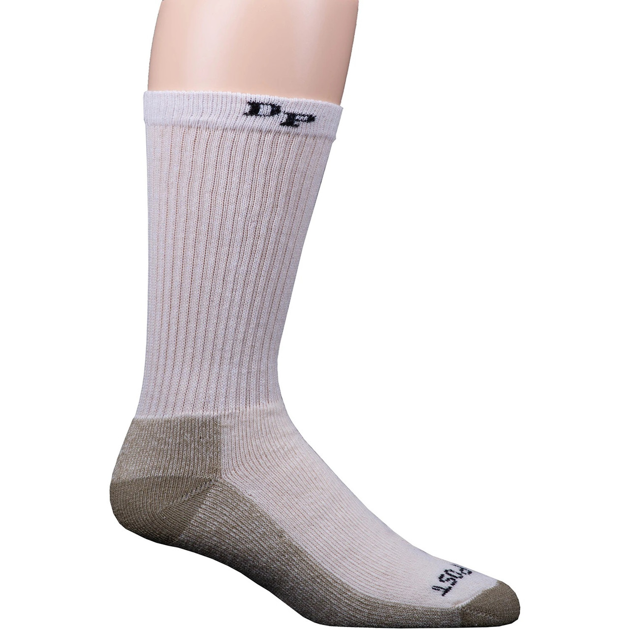 Dan Post Men's Accessories - Work Socks - Medium Weight Natural Mid ...