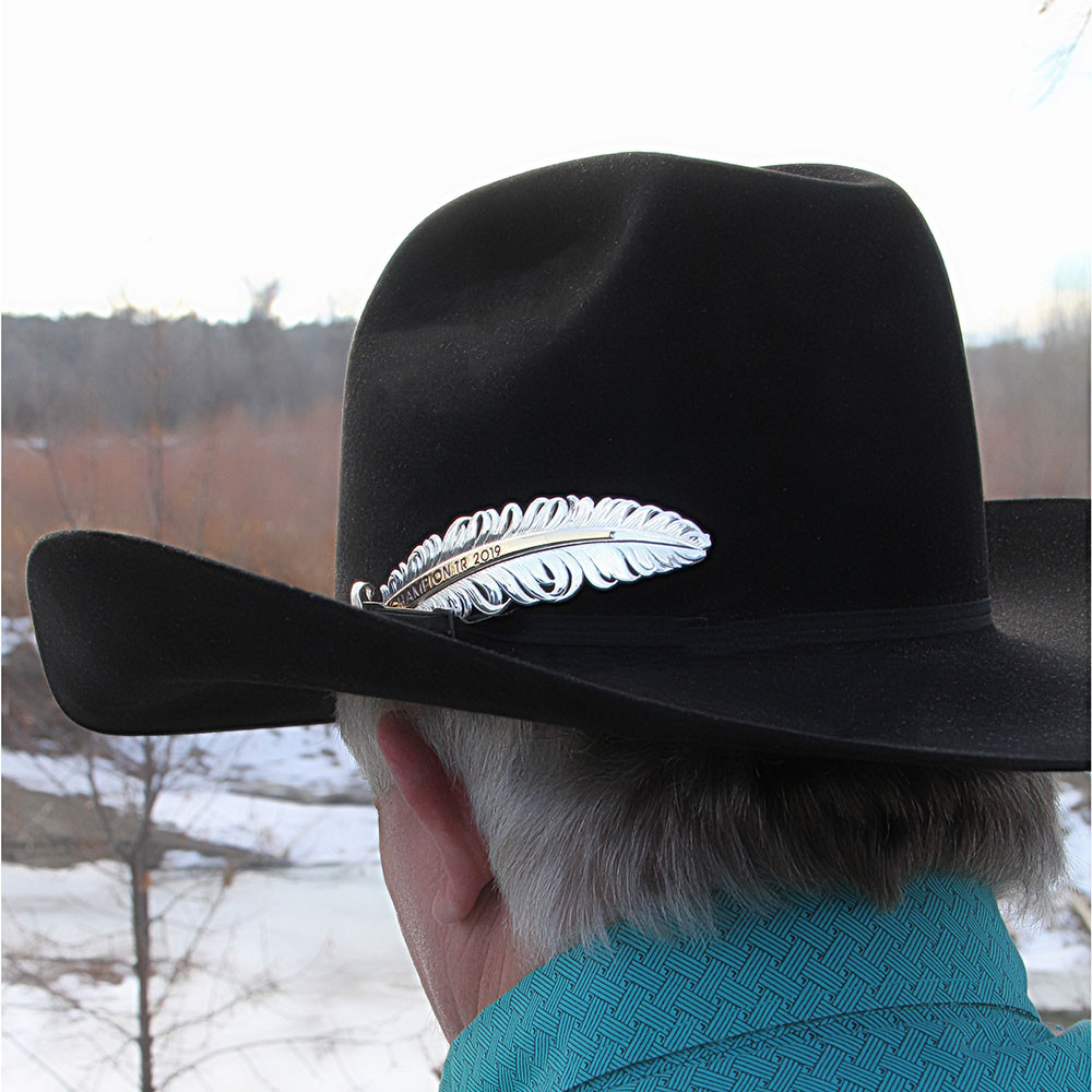 Montana Silversmith Accessories - Hat Feather - Classic Trophy - Silver ...