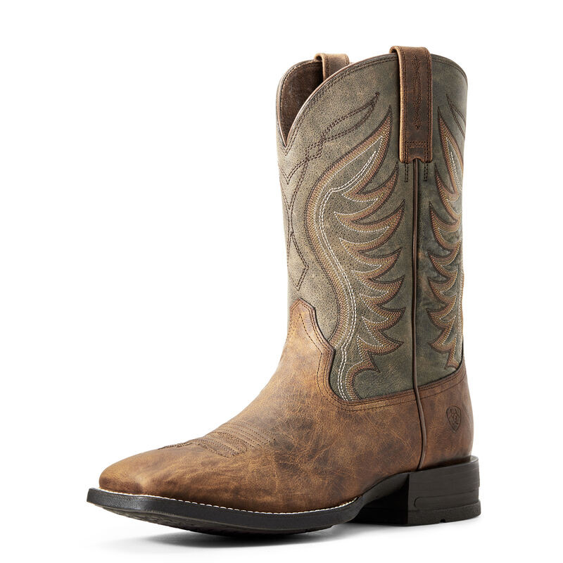 Ariat Men's Boots - Amos - Sorrell Crunch / Army Green - Billy's ...
