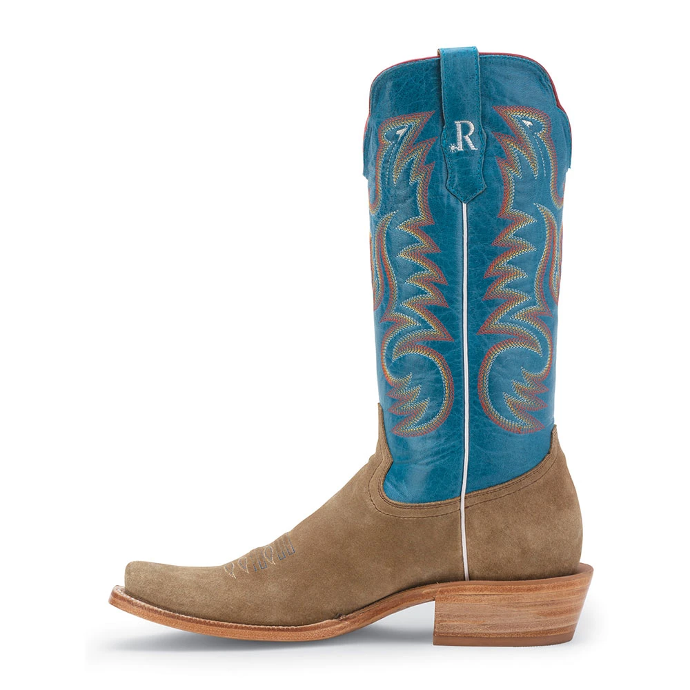 R Watson Men's Boots - RW8206 - Rough Out Sand - Billy's Western Wear