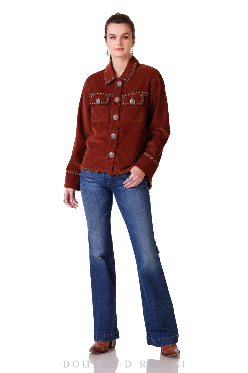 Double D Ranchwear Women’s - Lucille's Chore Jacket - Sorrel - Billy's Western Wear