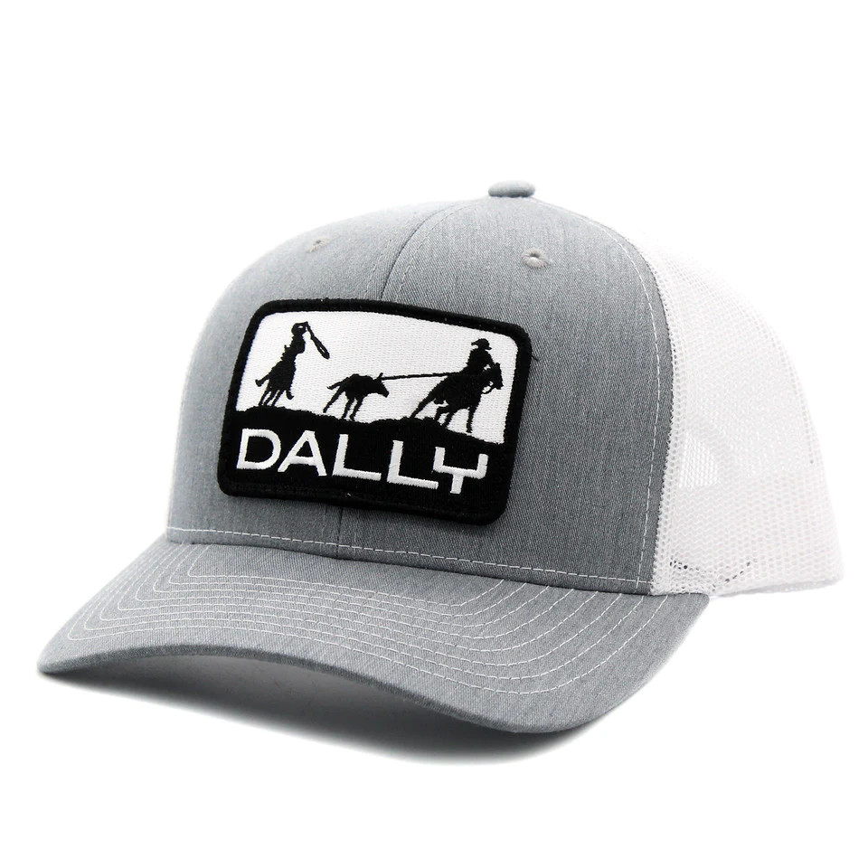 Dally Up Caps - Dally # 505 - Charcoal / White - Team Roper - Billy's ...