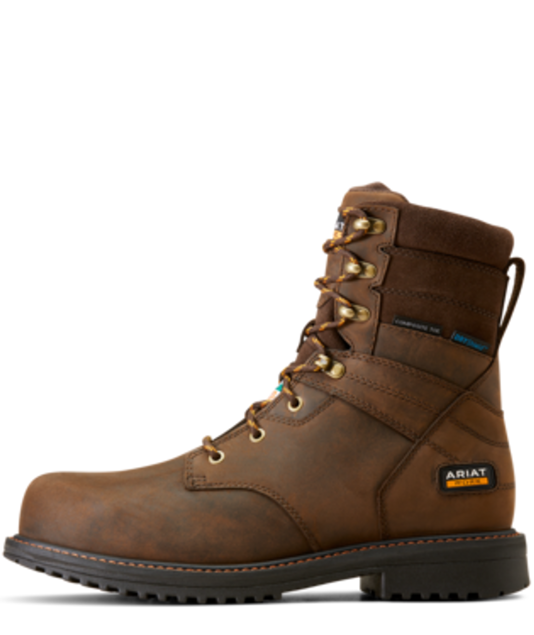 Ariat Mens Work Boot Rig Tek 8 H2o Billys Western Wear