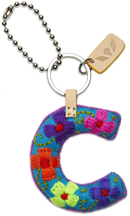 Consuela Accessories - Letter Charm - C - Turquoise - Billy's Western Wear