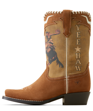 Ariat Kids Boots - Futurity Rodeo Quincy / Chestnut Suede - Billy's ...
