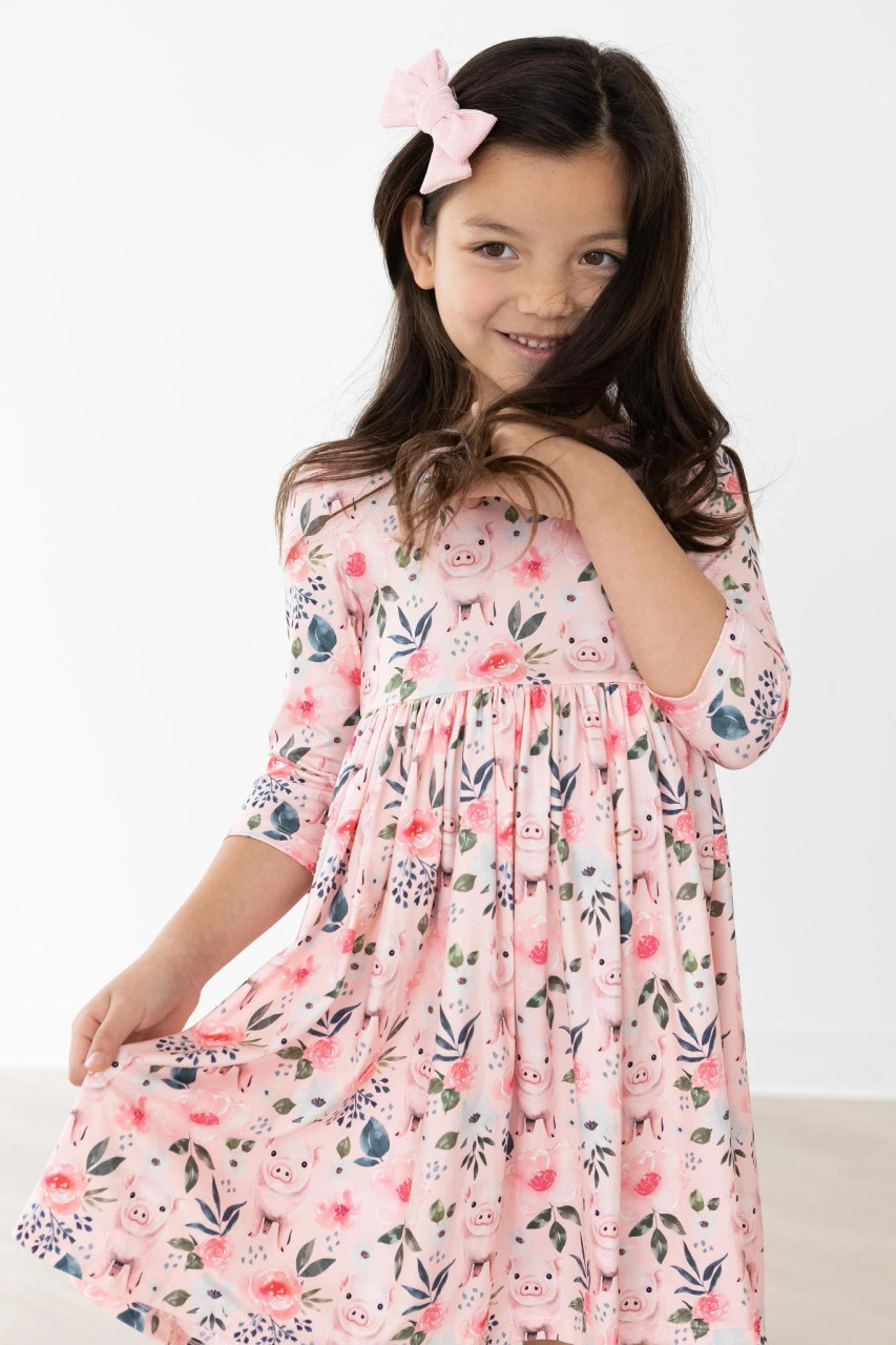 Mila & Rose Kids Apparel - This Little Piggy Twirl Dress - Billy's ...