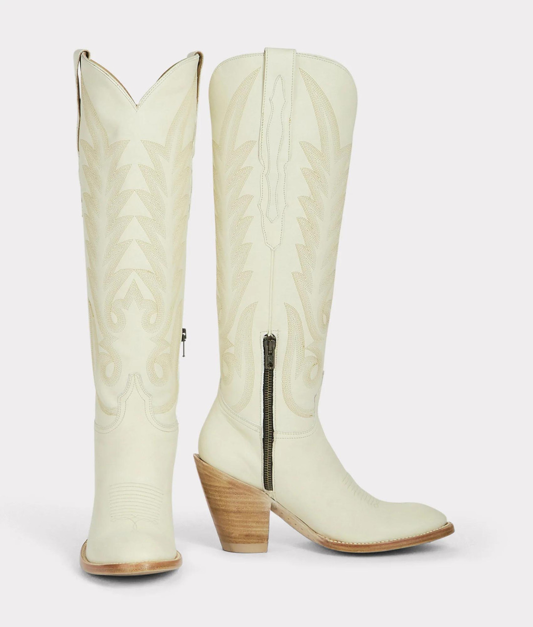 Lucchese Women's Boots - Jasmine - Cream - Billy's Western Wear