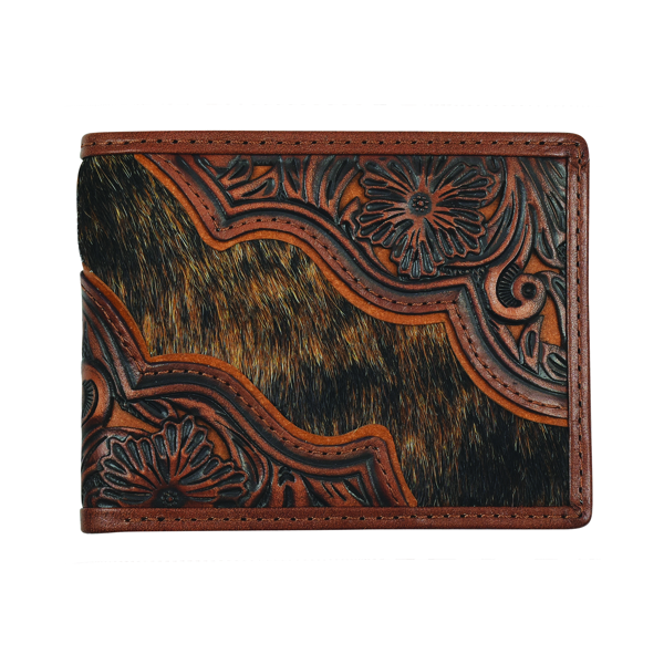 Justin by Trenditions Men's Accessories - Brindle & Floral Tooled ...