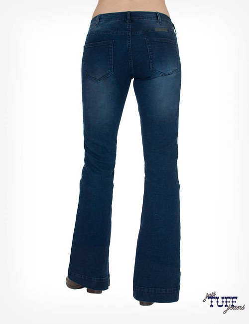 Cowgirl Tuff Women's Jeans - Just Tuff Trousers - Medium Wash - Billy's ...