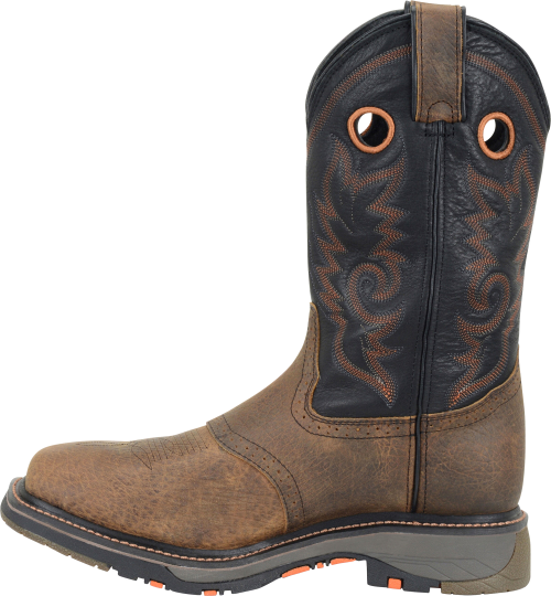 Double H Men's Boots - Isaac - 12" Workflex Wide Square Composite Toe ...