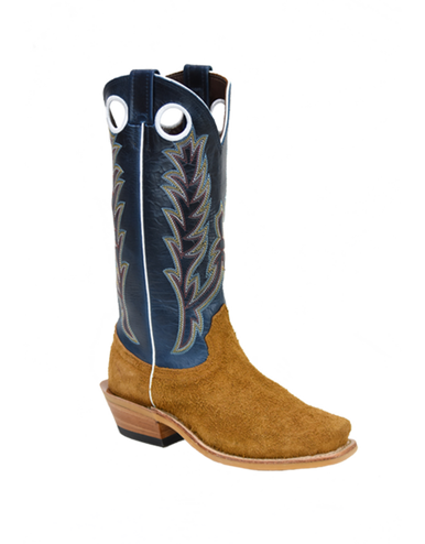 Fenoglio Men's Boots - Red Brown Roughout w/ Blue Bios - Billy's ...