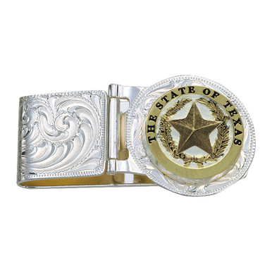Montana Silversmith Accessories - Texas Star Hinged Money Clip - Billy ...