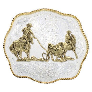 Montana Silversmith Accessories - Scalloped / Team Ropers Buckle ...