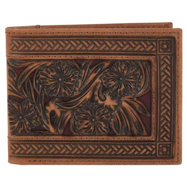 Tony Lama by Trenditions Men's Accessories - Bifold Wallet - Tooled ...