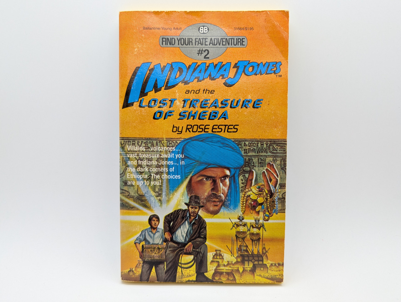 Find Your Fate Adventure 2 1984 Indiana Jones and the Lost Treasure of ...
