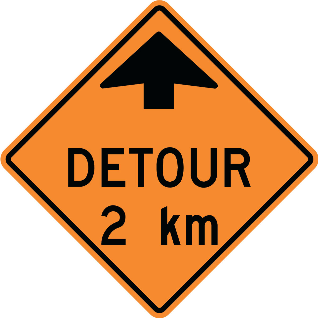 TC-5B Reflective Sign 90x90 cm