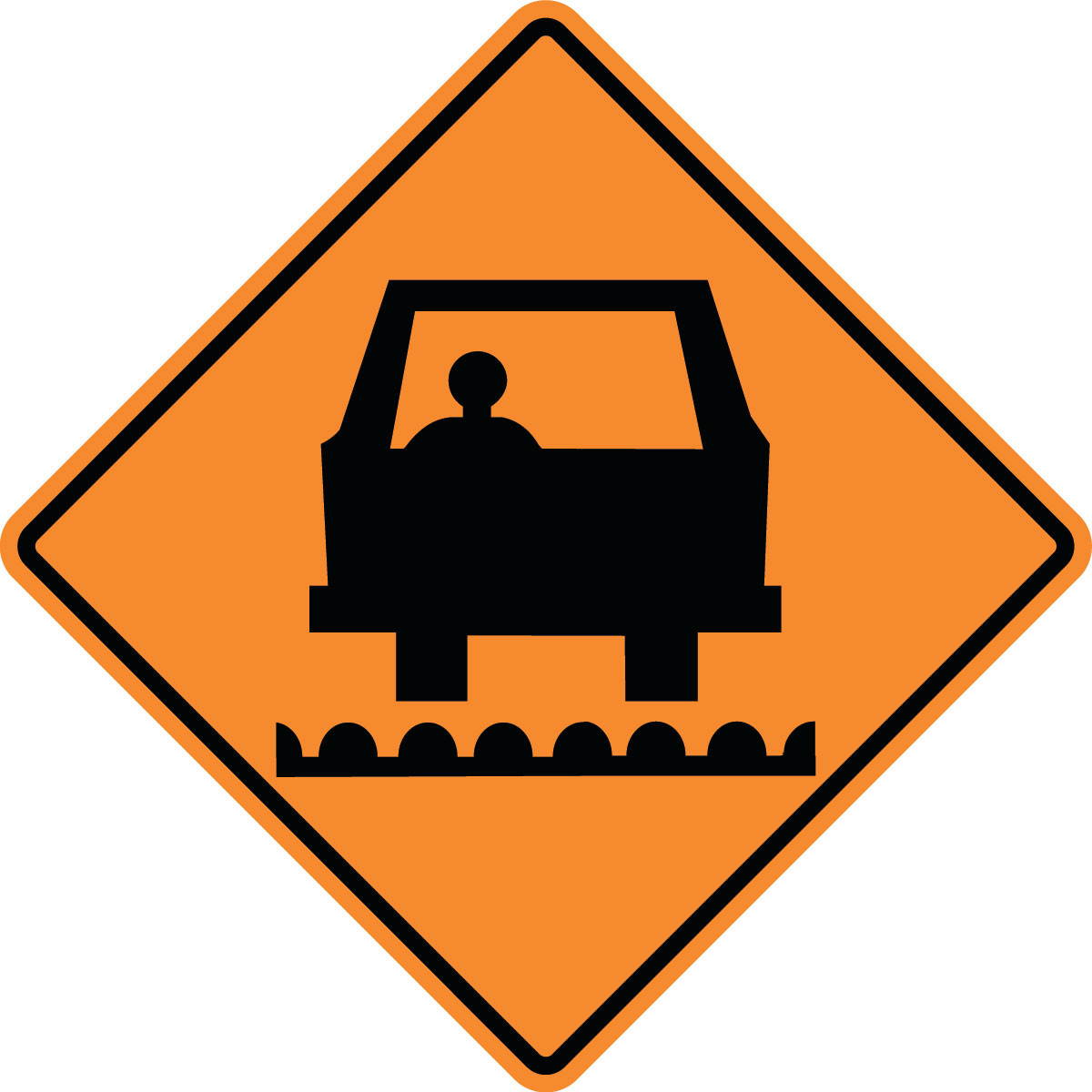 TC-19 Reflective Sign 90x90 cm