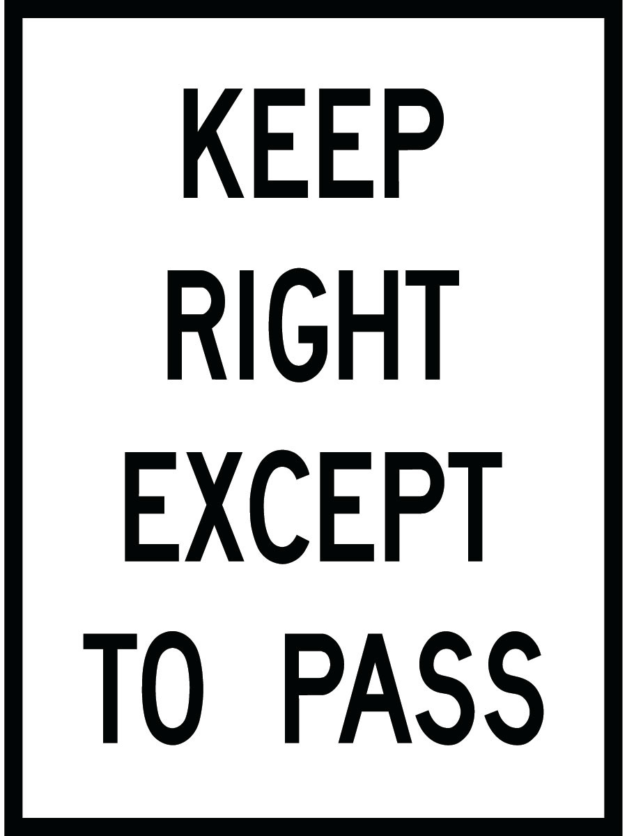 RB-33 Reflective Sign 90x120 cm