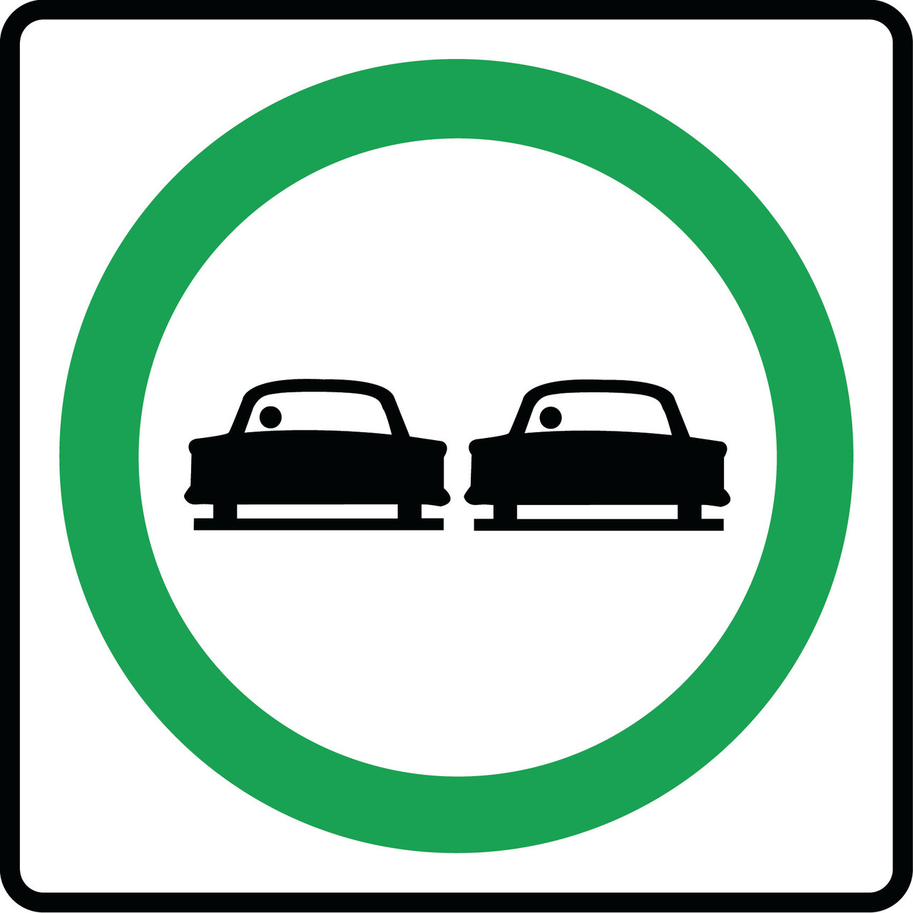 RB-35 Reflective Sign 60x60 cm