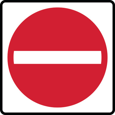 RB-19 Reflective Sign 60x60 cm