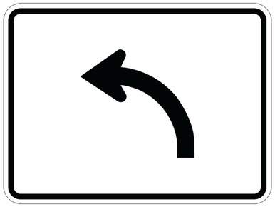 RB-61tL Reflective Sign 45x60 cm