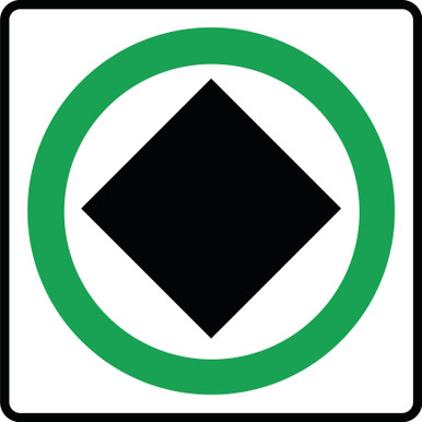RB-82 Reflective Sign 60x60 cm