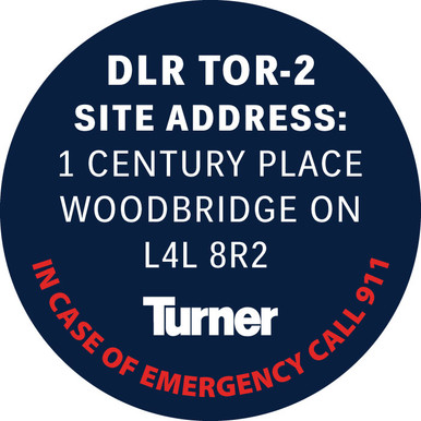 T014 Hard Hat Orientation Stickers 2"x2"