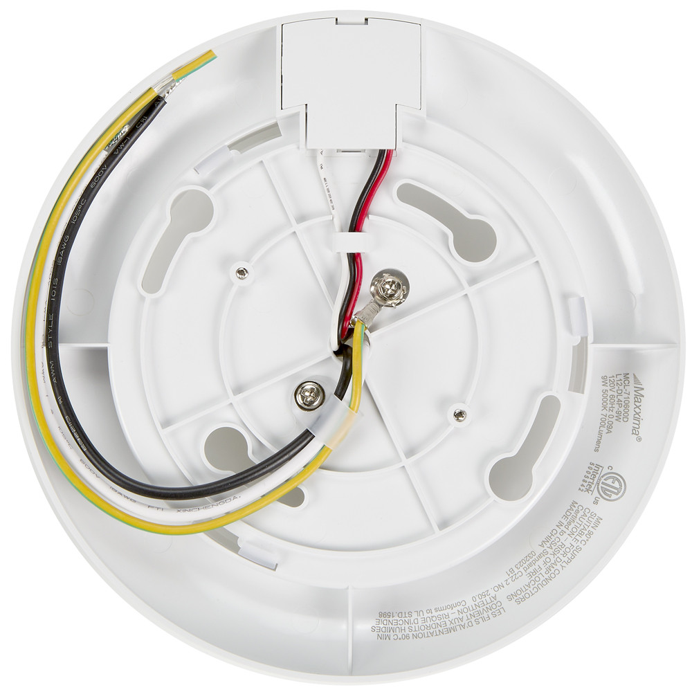 6 in. Round, Motion Sensor LED Ceiling Mount Light, 5000K