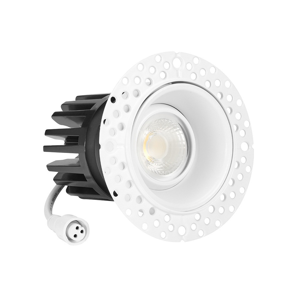 2" 5 CCT LED Slim Trimless Gimbal Downlight, 2700K-5000K