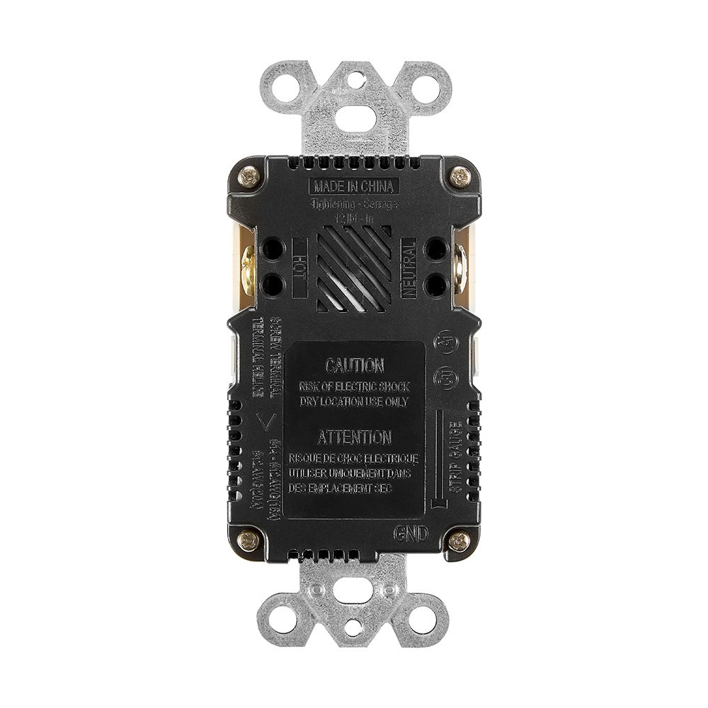 15A USB-C & Wall Outlet 65W Power Delivery GaN QC 4.0