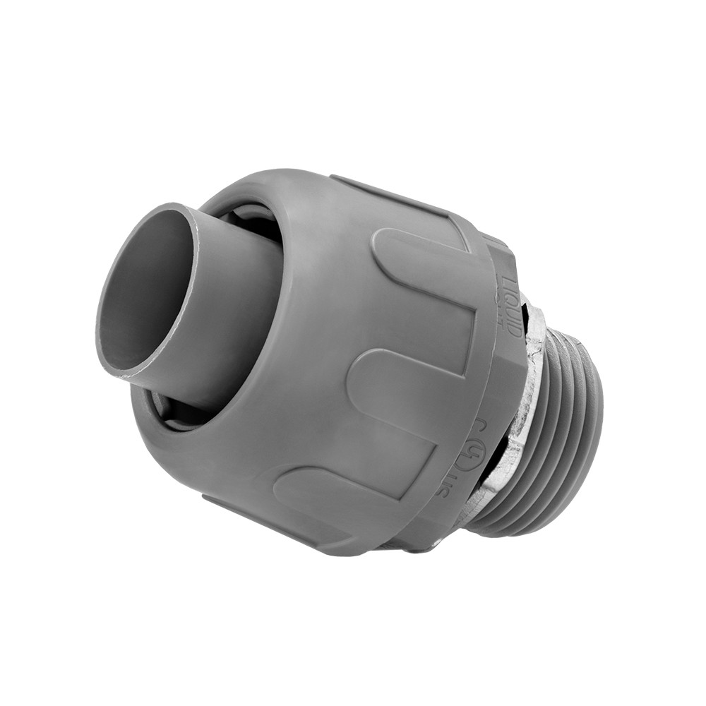 3/4 in. Straight Liquid Tight Conduit Fitting Connectors 10 Pck