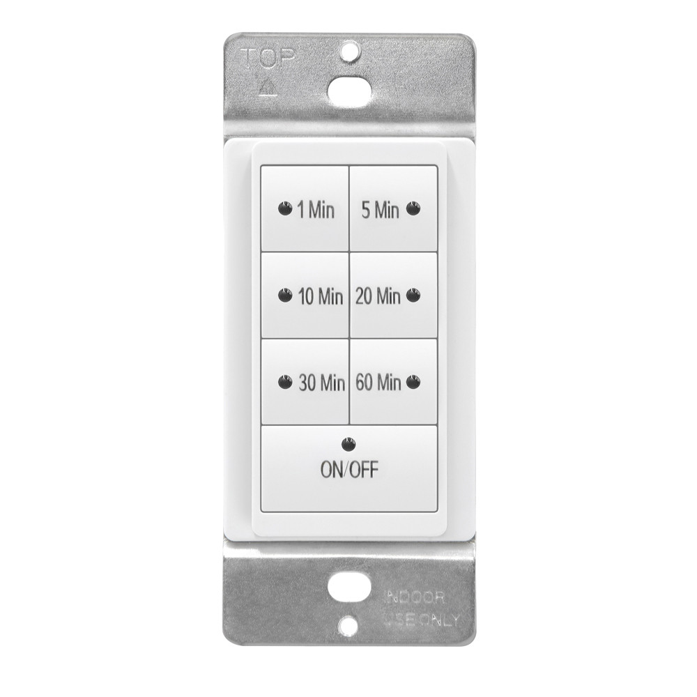 7 Button Countdown Timer Switch, Maximum 60 Minutes Delay